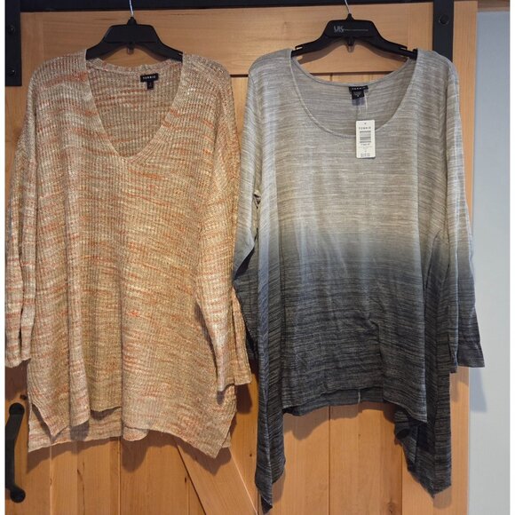 torrid | Sweaters | Lot Of 2 New Torrid Plus Size 3x Sweaters Ombre ...